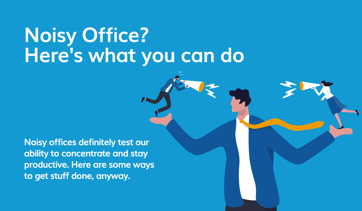 Noisy Office? Here's what you can do - Keepmeposted Blog